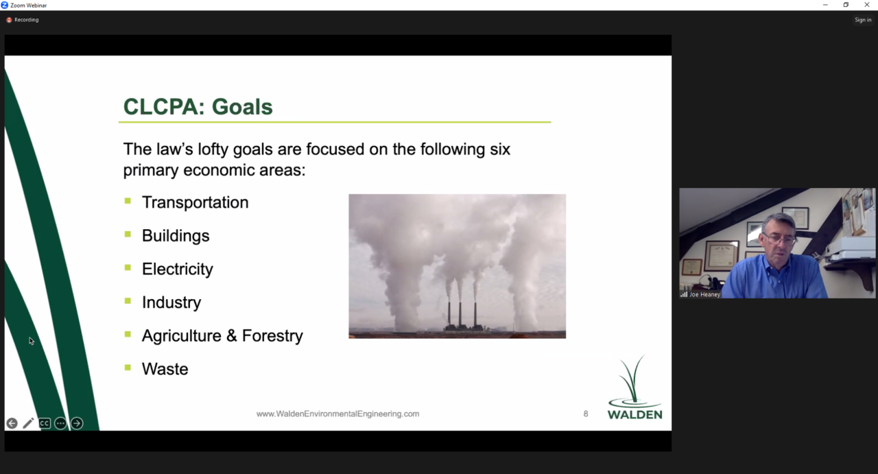 Walden Conducts CLCPA and LL97 Talk for GNYADA Members - Walden